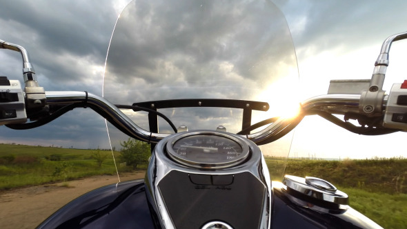 Chopper at Sunset, Stock Footage | VideoHive