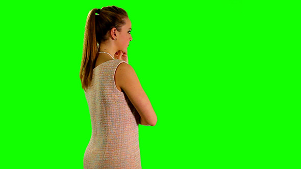 Greenscreen Lady 07, Stock Footage | VideoHive