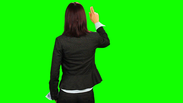 Greenscreen Lady 10, Stock Footage | VideoHive