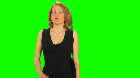 Greenscreen Lady 10, Stock Footage | VideoHive