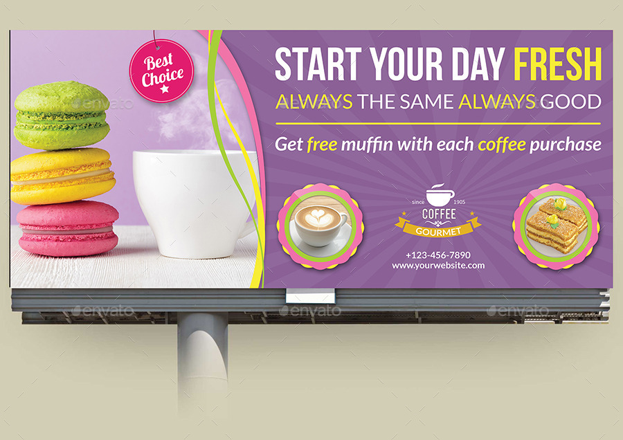 Cafe and Restaurant Advertising Bundle Vol.2, Print Templates ...