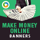 Make Money Online Banners by Hyov | GraphicRiver