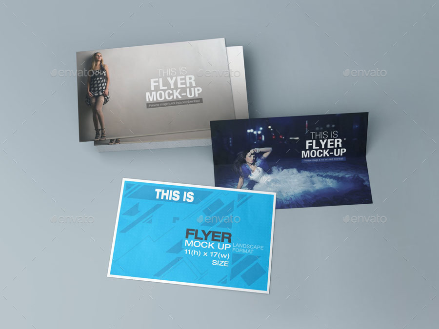 Flyer Mock-up v7, Graphics | GraphicRiver