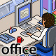 Pixel Art Office Set, Graphics | GraphicRiver