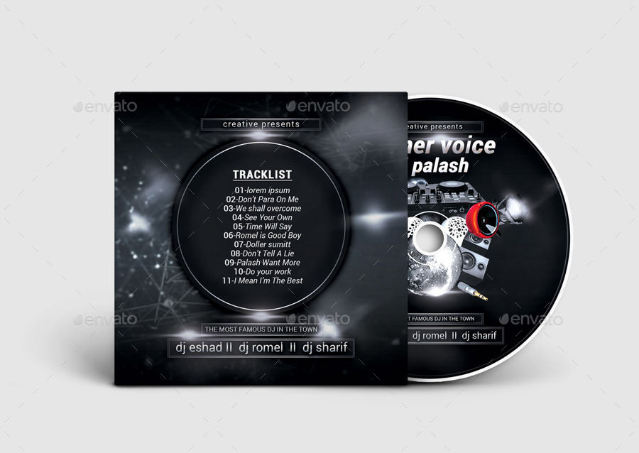 CD Cover, Print Templates | GraphicRiver
