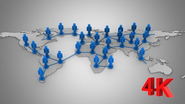 Growth of Social Network, Motion Graphics | VideoHive