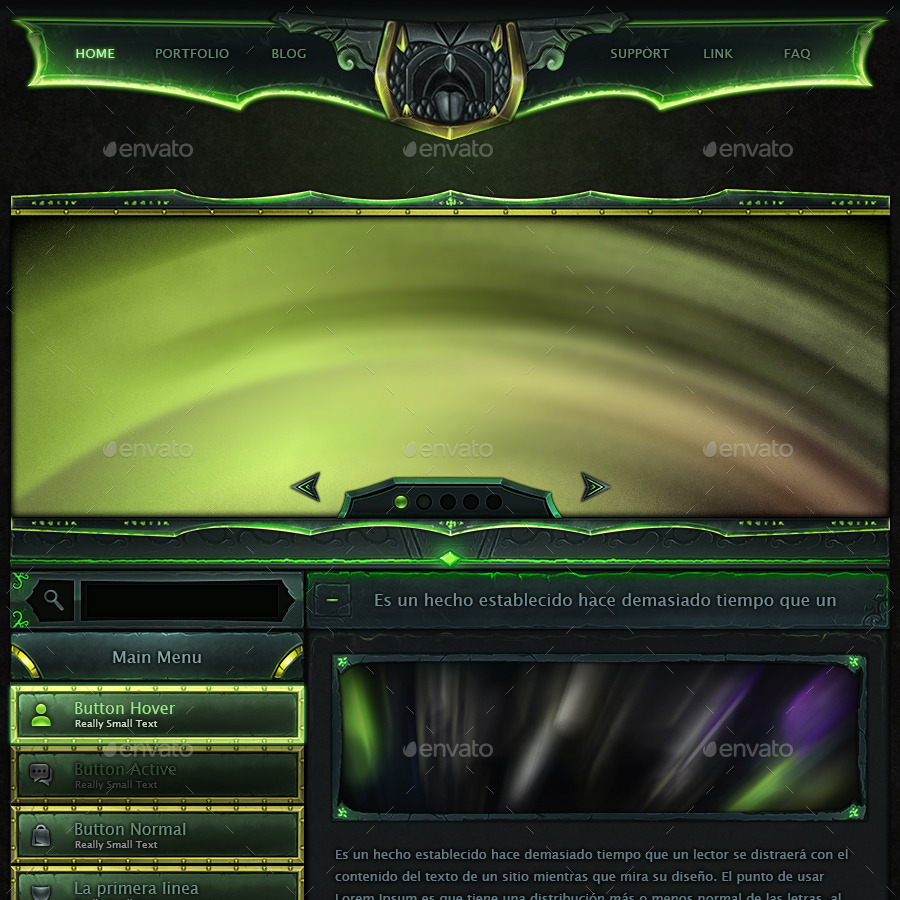 Twinblade UI Kit, Web Elements | GraphicRiver