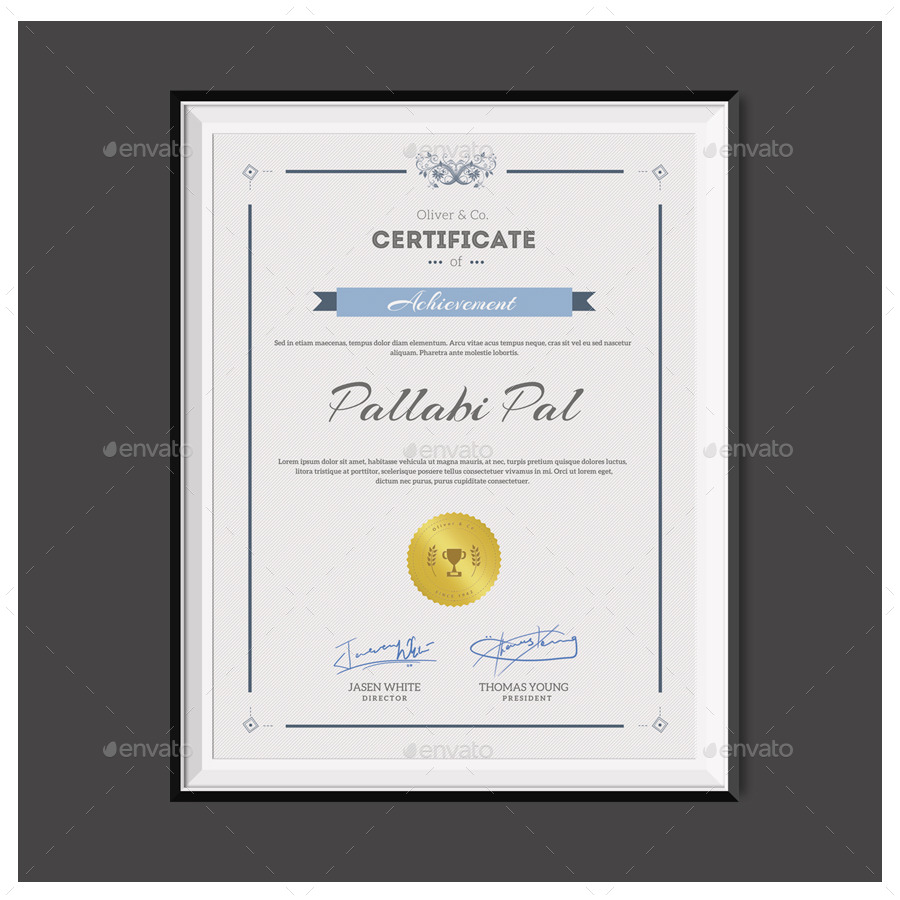 Multipurpose Certificate Template, Print Templates | GraphicRiver