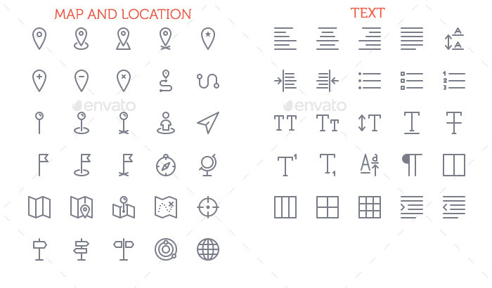 1700 Simple Line Icons, Icons | GraphicRiver