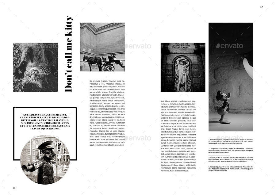 40 Pages Minimal Magazine, Print Templates | GraphicRiver