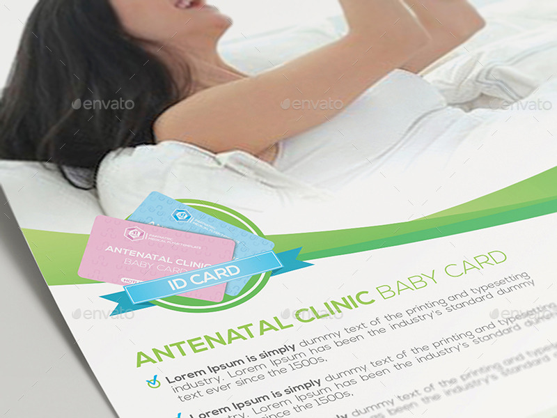 Paediatrics-Medical Flyer Template 01, Print Templates | GraphicRiver