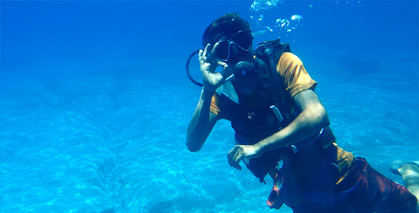 Diver, Stock Footage | VideoHive