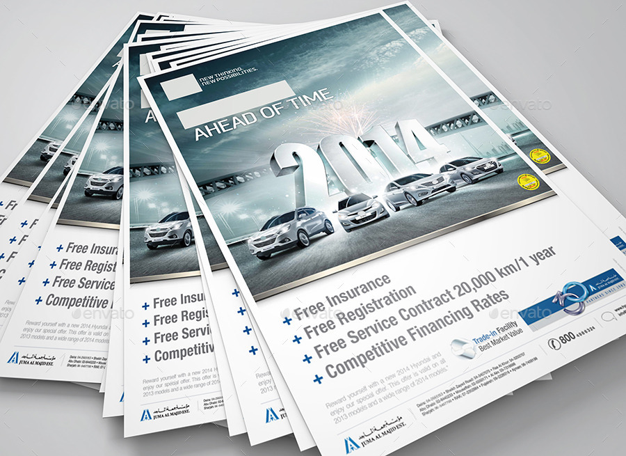 Tabloid Flyer Mockup, Graphics | GraphicRiver