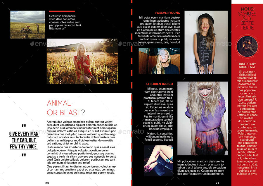 30 Pages Multipurpose Magazine, Print Templates | GraphicRiver