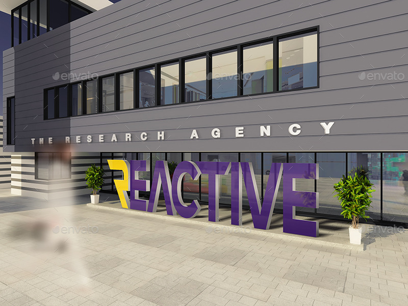 3D Signage Mockups, Graphics | GraphicRiver