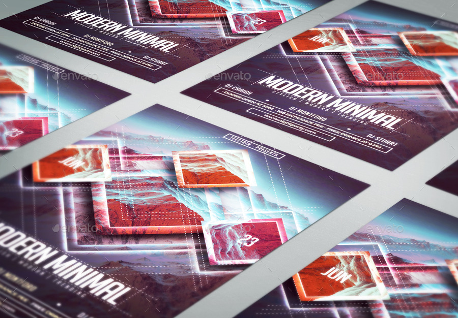 Modern Minimal - Flyer Template, Print Templates | GraphicRiver