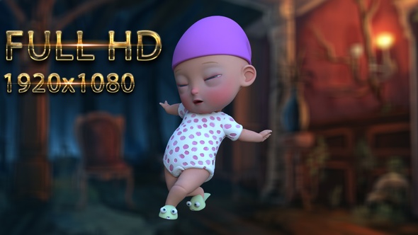 Cartoon Baby Dance V06, Motion Graphics | VideoHive