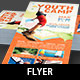 Youth Camp Mini Flyer Template, Print Templates | GraphicRiver