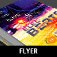 Electronic Beats Album Release Flyer Template, Print Templates ...