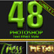 48 Photoshop Text Styles Bundle Part 2, Add-ons | GraphicRiver
