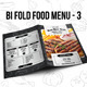 Bi Fold Food Menu - 3, Print Templates | GraphicRiver