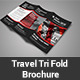 Travel Tri Fold Brochure, Print Templates | GraphicRiver
