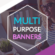 Multi Purpose Banners, Web Elements | GraphicRiver