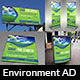 Environment ECO Advertising Bundle, Print Templates | GraphicRiver