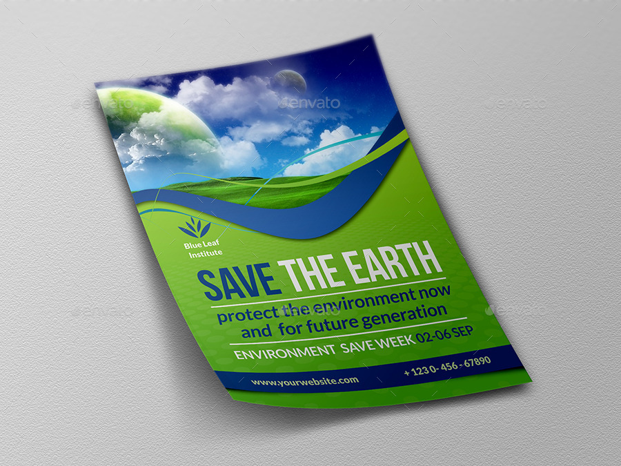 Environment ECO Advertising Bundle, Print Templates | GraphicRiver
