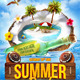 Summer Bash Flyer Template, Print Templates | GraphicRiver
