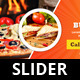 Food Hut Slider, Web Elements | GraphicRiver