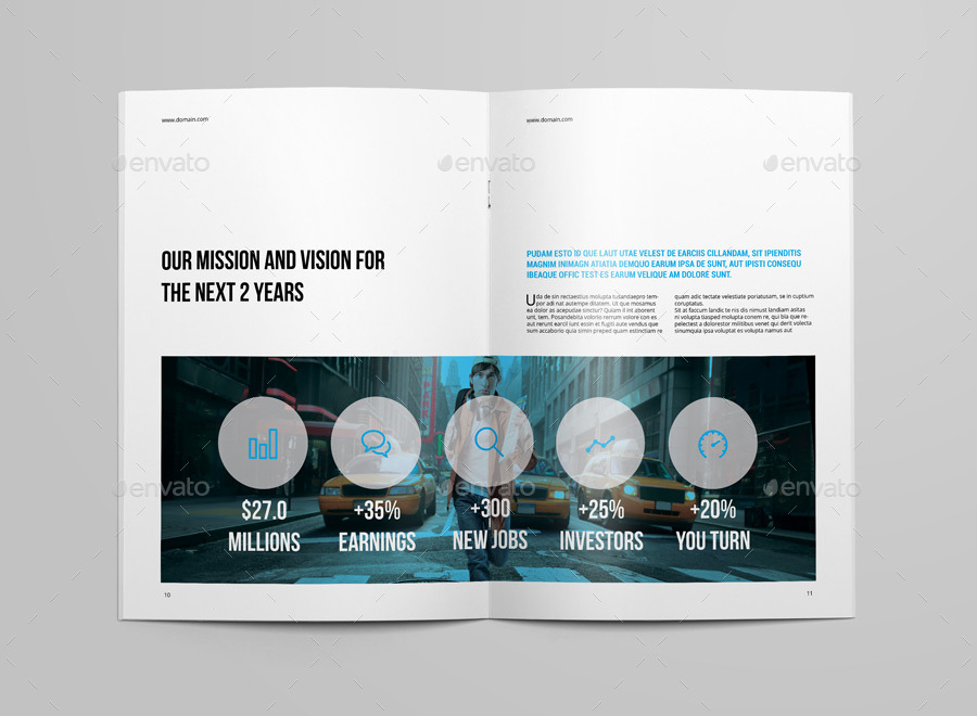Corporate Annual Report , Print Templates | GraphicRiver