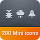 Simple Mini Icons, Icons | GraphicRiver