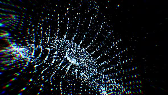 Iris Eye Particles Bakckground, Motion Graphics | VideoHive