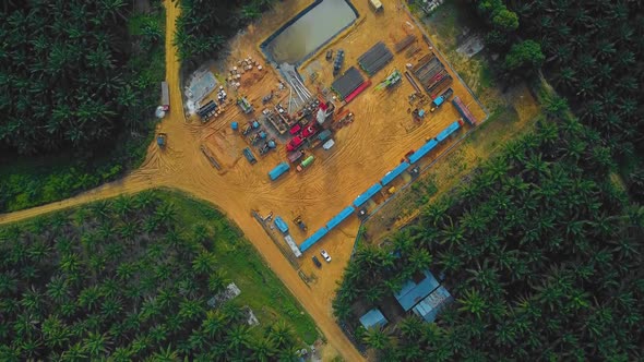 Cinematic Onshore Drilling and Workover Rig structure and Rig equipment ...