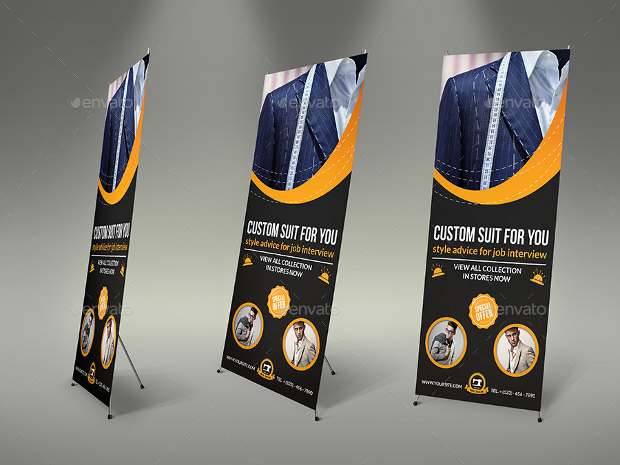 Tailor Fashion Signage Template, Print Templates | GraphicRiver