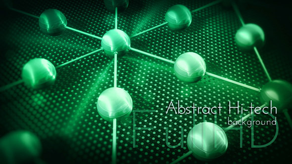 Abstract Hi-Tech Green Background, Motion Graphics | VideoHive