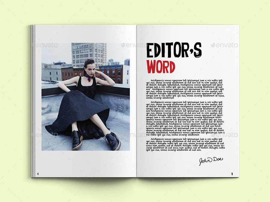 No Name Magazine by crew55design | GraphicRiver