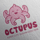 Pink Octopus , Logo Templates | GraphicRiver