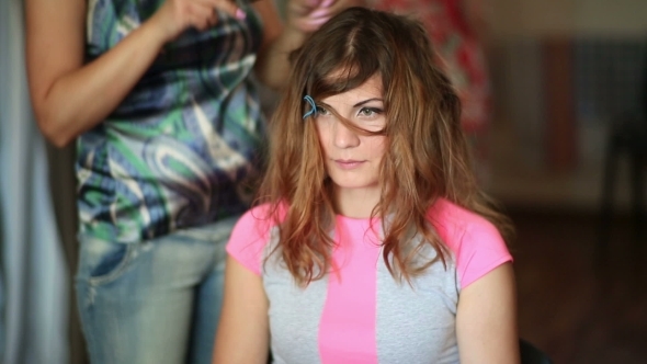 Hair Styling, Stock Footage | VideoHive