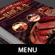 Grill Barbecue Restaurant Menu Template, Print Templates | GraphicRiver