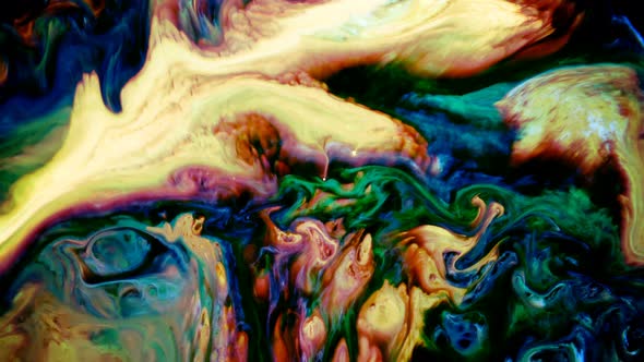 Abstract Colorful Ink Blast , Stock Footage | VideoHive