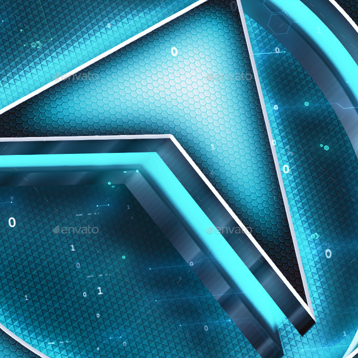 4 Hi-Tech 3D Logo Mockups, Graphics | GraphicRiver