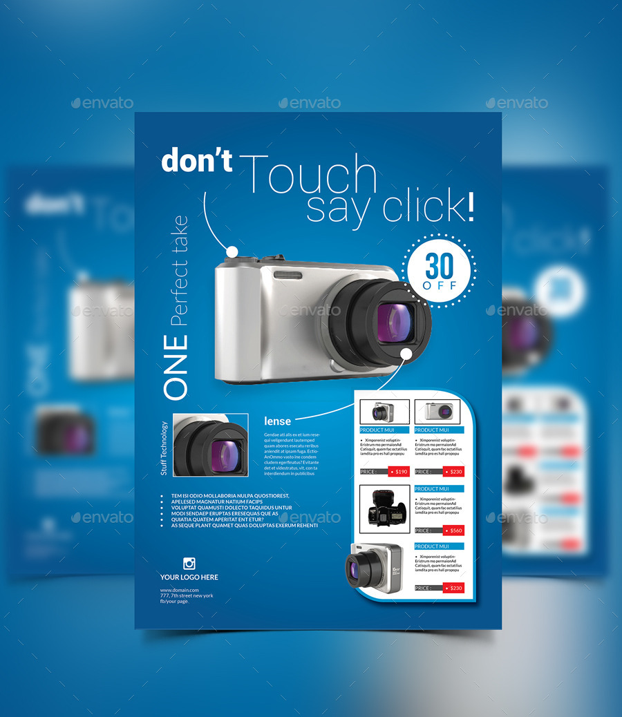 Promotional Flyer, Print Templates | GraphicRiver