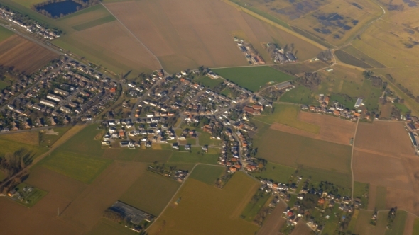 View For People Settlements From The Plane, Stock Footage | VideoHive
