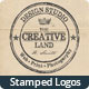 20 Stamped Logos (Photoshop & Illustrator), Web Elements | GraphicRiver