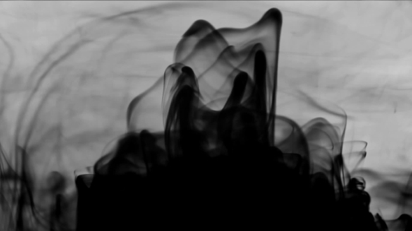 Ink In Water Creates Tornado Illusion, Motion Graphics | VideoHive