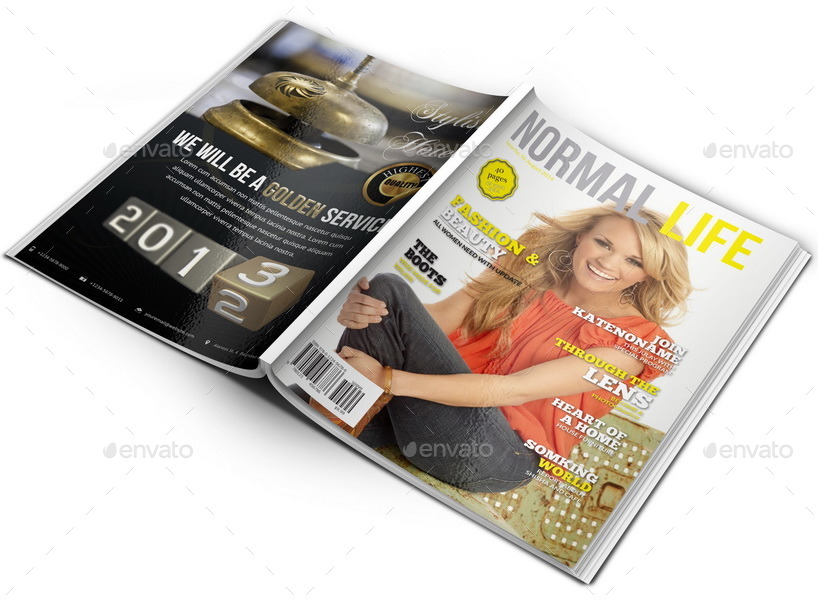 3 Series Magazines Bundle Template - 120 Pages, Print Templates ...