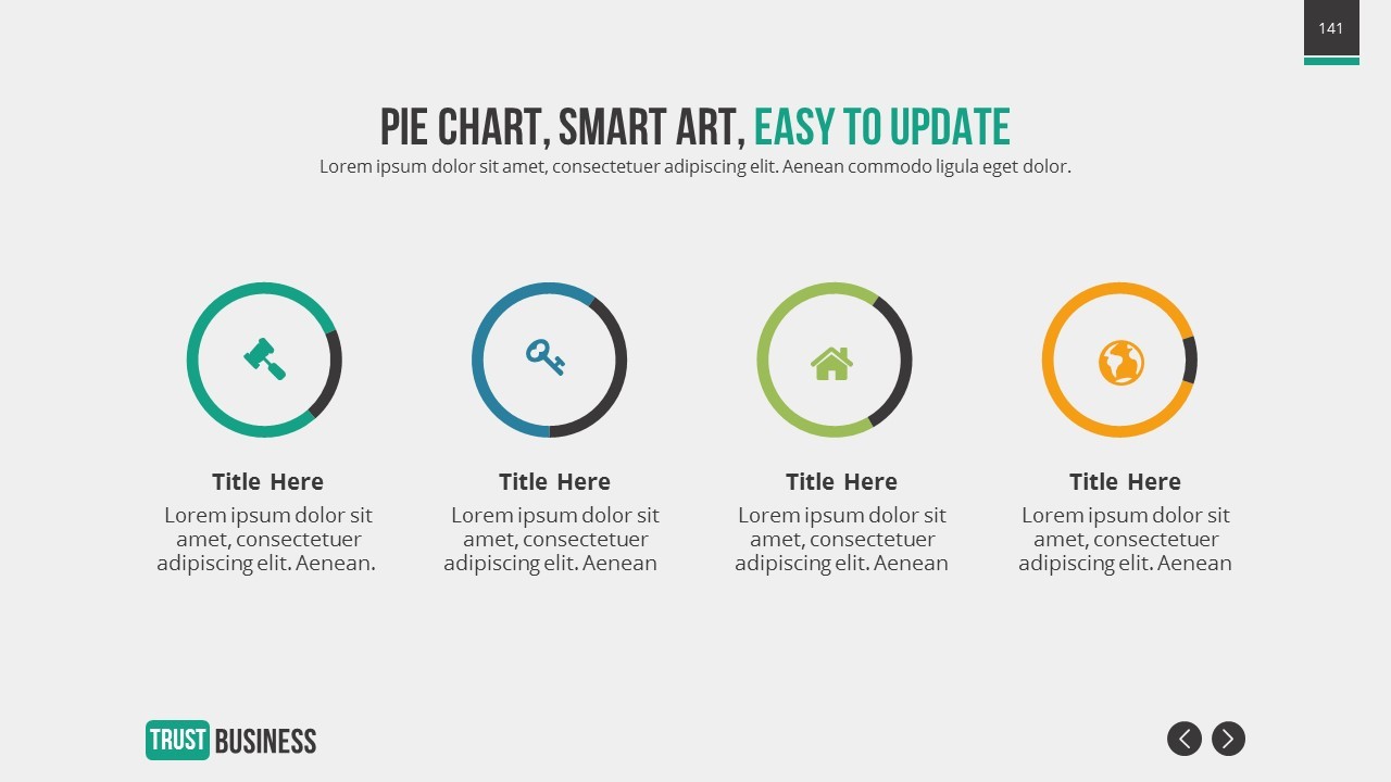 Trust Business PowerPoint Presentation Template, Presentation Templates