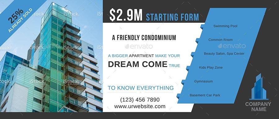 Apartment Sell Billboard, Print Templates | GraphicRiver